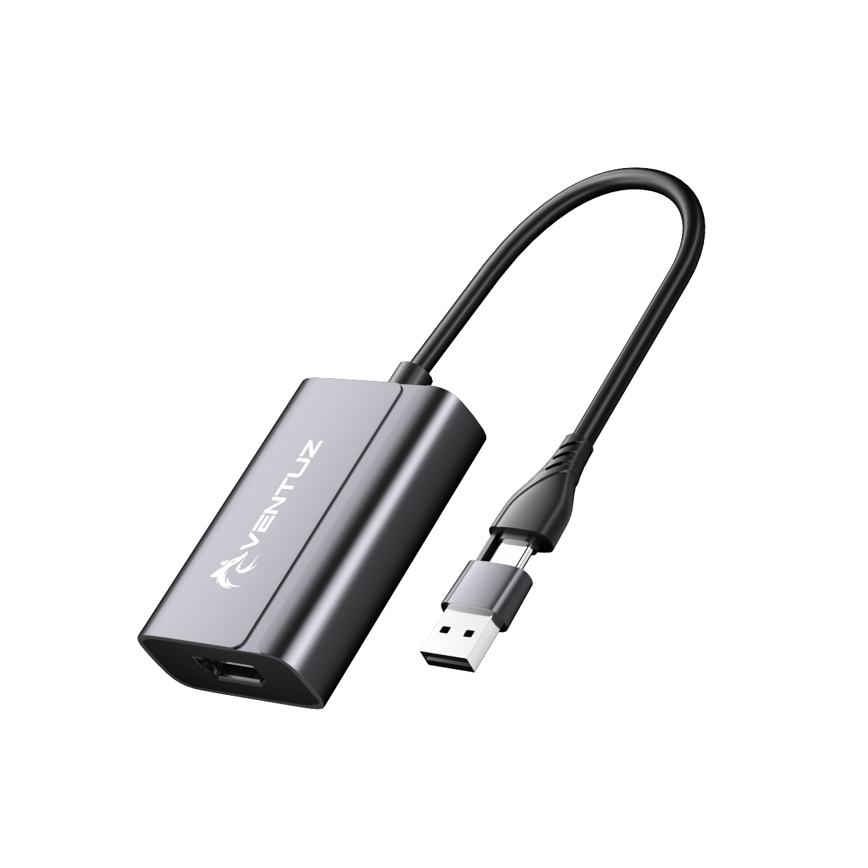 Ventuz – CONVERTER USB 3.1 TYPE A TO 4K HDMI OUTPUT ( no need driver )
